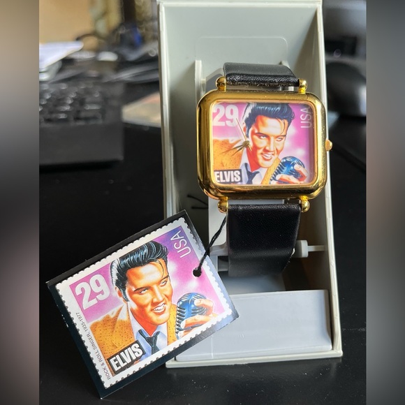 Accessories | Elvis Presley 1992 Stamp Watch | Poshmark